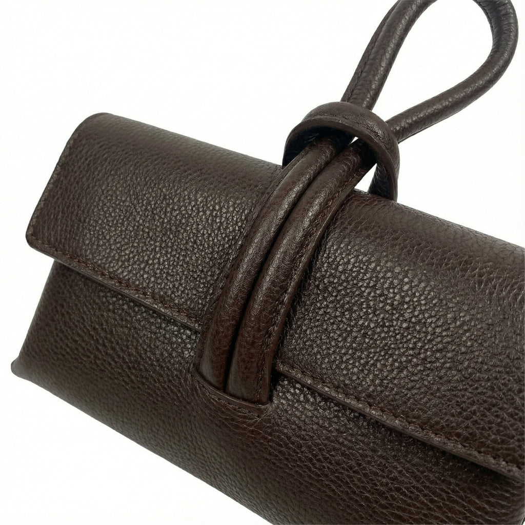 Leather Loop Bag, Chocolate – Wardrobe At The Cross