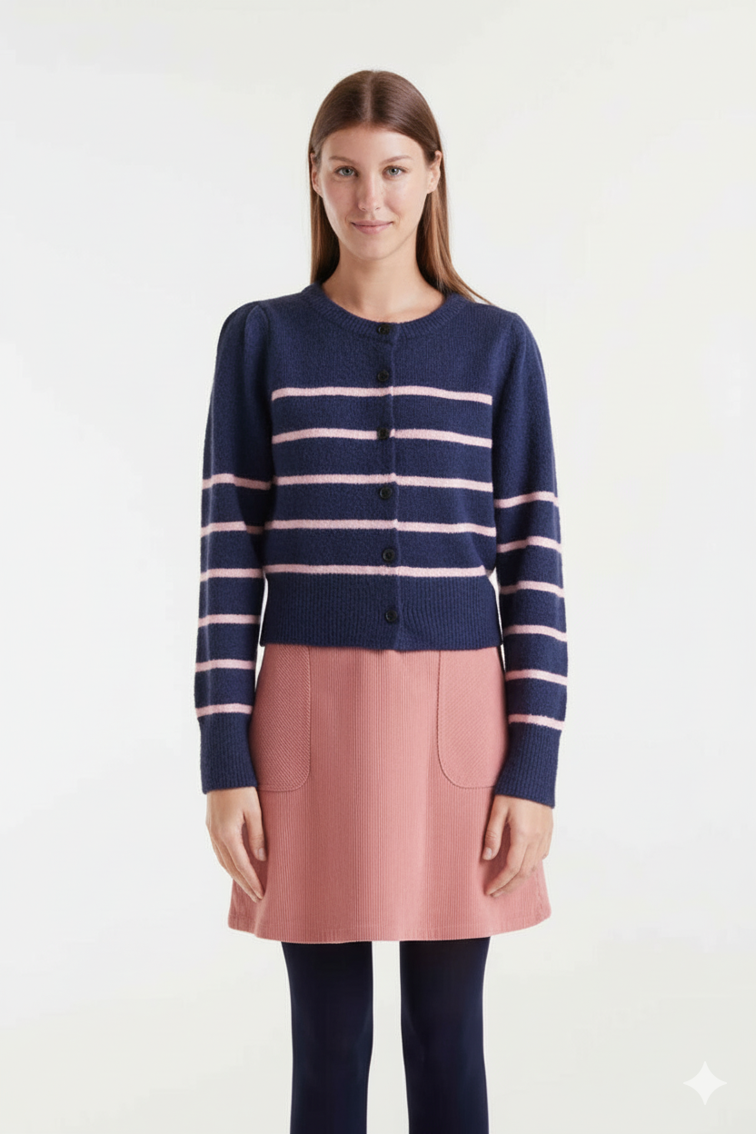 Isabella Cardigan, Stripes – Wardrobe At The Cross